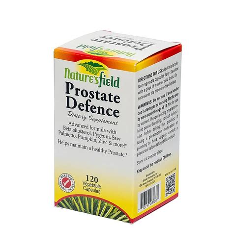Natures Field Prostrate Defence Caps X120