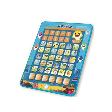 შემეცნებთი პლანშეტი ბეიბი შარკის ვიზუალით