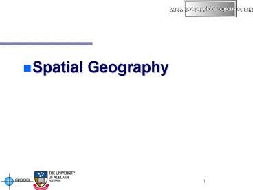 PPT Spatial Geography PowerPoint Presentation Free To View Id MmJmZ