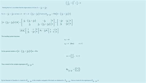 Solved Rotation Matrices Rotation Matrices Are A Rich Source