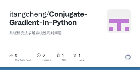 conjugate gradient in python conjugategradient py at master · itangcheng conjugate gradient in