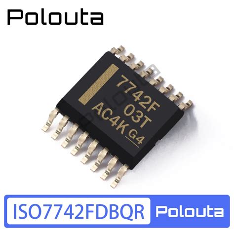 Polouta ISO7742FDBQR ISO7742 SSOP16 SMD IC Digital Isolator Chip Electronic Components Kits