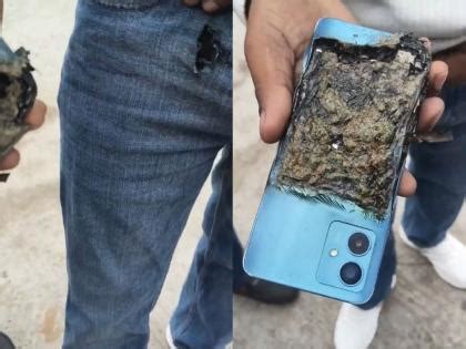 Mobile Blast Viral Video Shows Motorola Phone Explodes In Mans Pocket