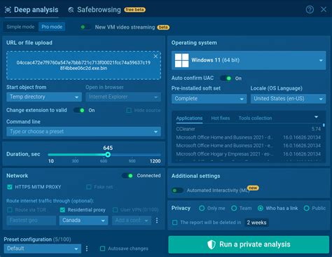 How To Set Up A Windows 11 Malware Sandbox Any Runs Cybersecurity Blog