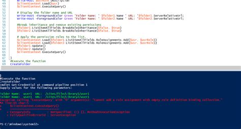 Sharepoint Online Csom Powershell Script To Create Folders And Add