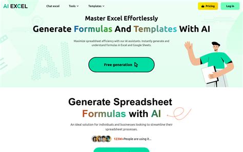 Aiexcelsheet：ai助手，excel公式生成，資料分析 —ai產品and服務