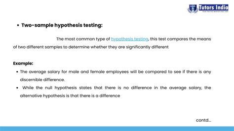 Ppt What Is Hypotheses Testing And What Are Its Types Powerpoint