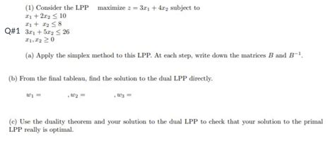 1 Consider The LPP Maximize Z 3x1 4x2 Subject To Chegg