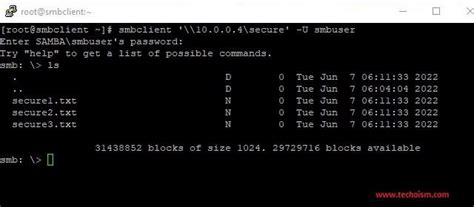 在 centos rhel 7 8 中安装安全 samba 服务器 weixin 0010034 centos