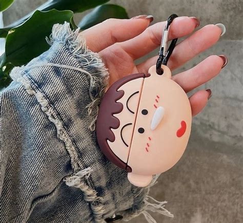 🚒빠른출발🚒 맹구 콧물 에어팟1 에어팟2 에어팟3 에어팟4 에어팟프로 에어팟프로2 애니메이션 귀여운 3d 이어폰 케이스 블루투스