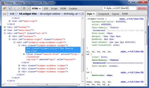 Use Firebug To Modify Wordpress Theme Css Ronangelo