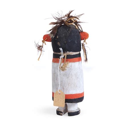 Bonhams A Hopi Katsina Figure Depicting Hoho Mana Or Zuni Katsina