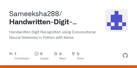 GitHub Sameeksha Handwritten Digit Classification Handwritten Digit Recognition Using