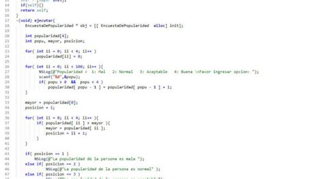 Poo Objective C Encuesta De Popularidad