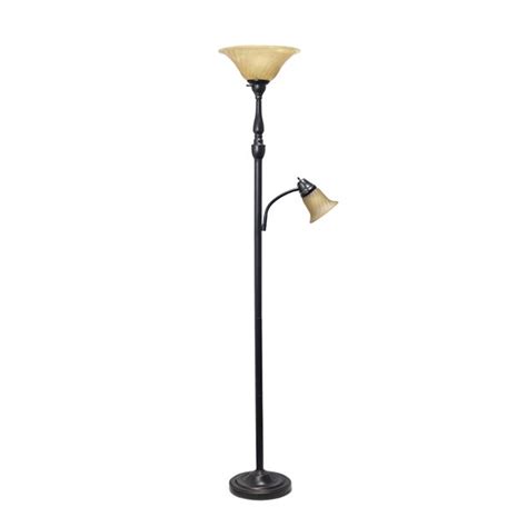 Lalia Home Classix 71 In Restoration Bronze Torchiere With Reading