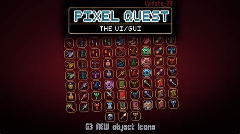 2d Pixel Quest Vol 3 The Ui Gui By Barely Games