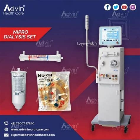 Nipro Hemodialysis Machine For Haemodialysis At Rs 700000 In Ahmedabad