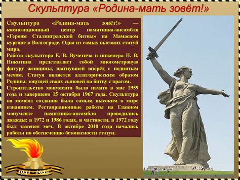 Памятники о Великой Отечественной войне презентация онлайн