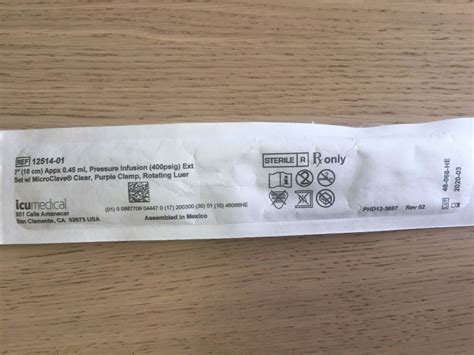 New Icu Medical Icu 12514 01 Ext Set W Microclave Clear Purple Clamp Rotating Luer Lot Of 21