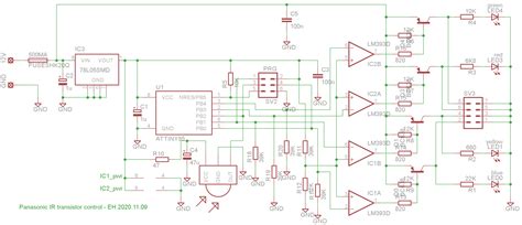 Panasonic IR Receiver With Dual PWM Output Project Blog Erik Larsen Henneberg