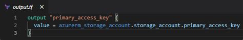 Pass Output From Terraform To Azure Devops Pipeline With State File In
