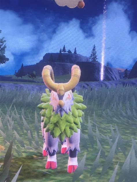 Shiny Gogoat Pokédex Entry Gogoat The Mount Pokémon And The
