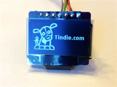 096 Oled Spi Display 33v 50v From Miker On Tindie