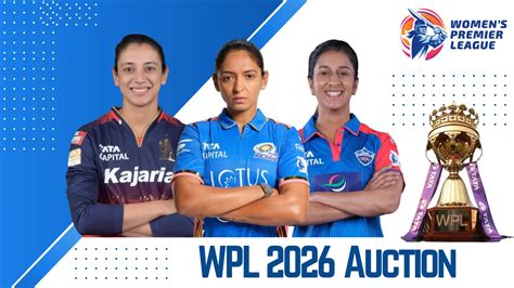 Womens Premier League 2026 Auction Mega Auction Storms Wpl For The First Time Who Spends Big