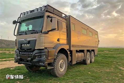 超豪华man卡6x6房车，打造终极末日堡垒，售价近800万比房子还贵 知乎