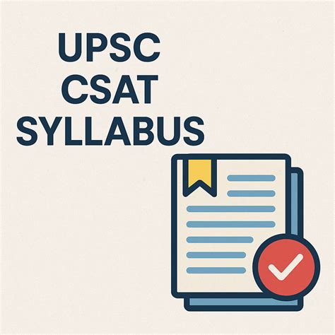 Upsc Csat Syllabus 2025 Topic Wise And Subject Wise Latest Details Upsc Akhada