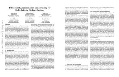 Differential Approximation And Sprinting For Multi Priority Big Data
