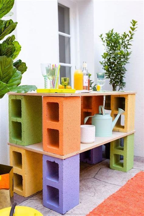 15 Cool Ways To Use DIY Cinder Block For Your Home