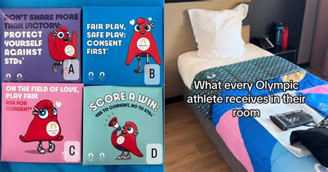 Paris Olympics Preps Condoms Each Athlete Gets Initially For Safe Consensual