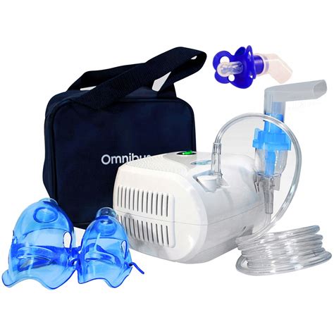 Omnibus Br Cn116 White Compressor Inhaler With Pacifier Attachment