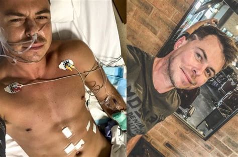 Photos Bobby Van Jaarsveld Goes Through Healing After Surgery Fakaza News