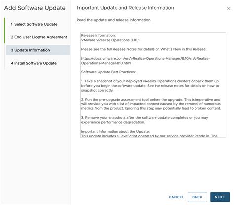 Upgrade Vrealize Operations To Version 8 10 1 Baking Clouds Ltd