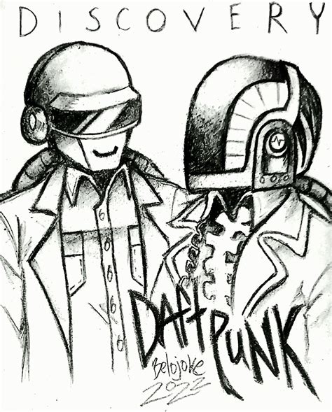 Daft Punk Coloring Pages 2025