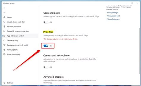 How To Enable Or Disable Print From Application Guard For Edge Geek Rewind