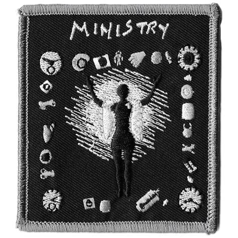 Ministry Psalm 69 Patch Sew On Embroidered Official Band Merch Battle Jacket Alt Cvlt