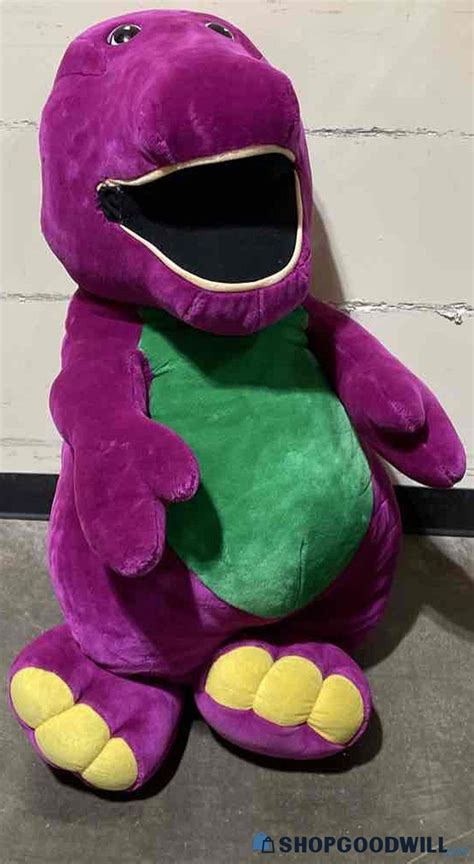 Giant Oversized Large Barney Plush Doll 48 Inch Purple Dinosaur Toy