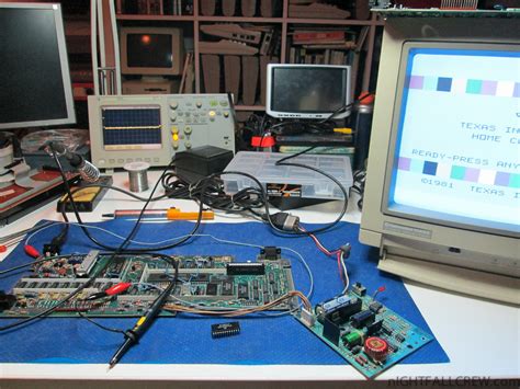 2 X Texas Instruments TI 99 4A Repair NIGHTFALL Blog RetroComputerMania Com