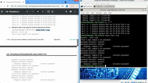 Lab 21211 Encrypting And Decrypting Data Using Hacker Tool Youtube