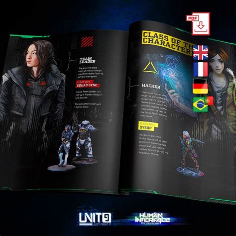 3d printable human interface proxy war core rules starter set by unit9