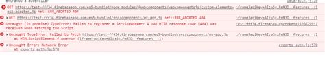 Javascript How To Use Firebase Auth In Polymer 3 Stack Overflow