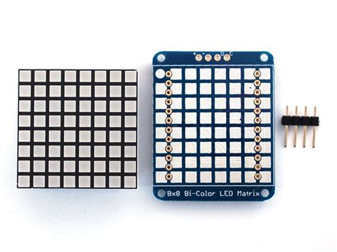 adafruit bicolor led square pixel matrix with i2c backpack