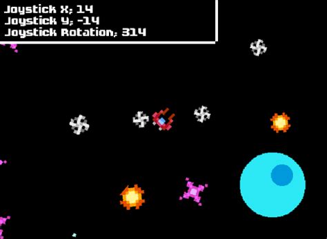 Joystick Example By Overma Games Examples Tutorials Flowlab