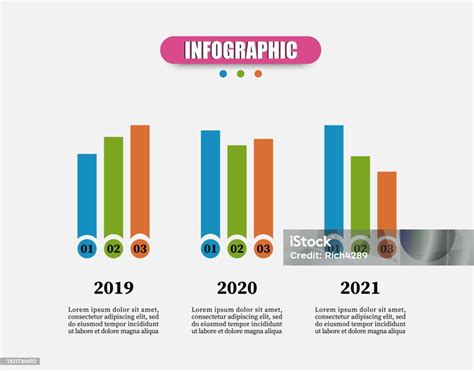 벡터 디자인 비즈니스 인포그래픽 템플릿은 3단계 옵션입니다 벡터 원과 세 가지 요소가 있는 사각형 인포그래픽입니다 연례 보고서 다이어그램 배너 웹 디자인 의 프리젠 테이션에