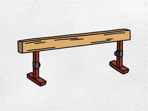 Balance Beam Drawing Helloartsy