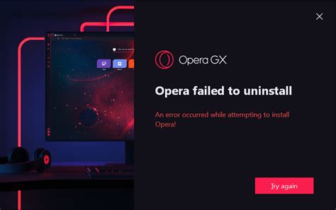 Opera GX Not Uninstalling Opera Forums