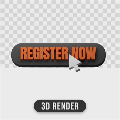 3d Cta 버튼 클릭 유도문안 버튼 Ux 디자인 프리미엄 Psd 파일